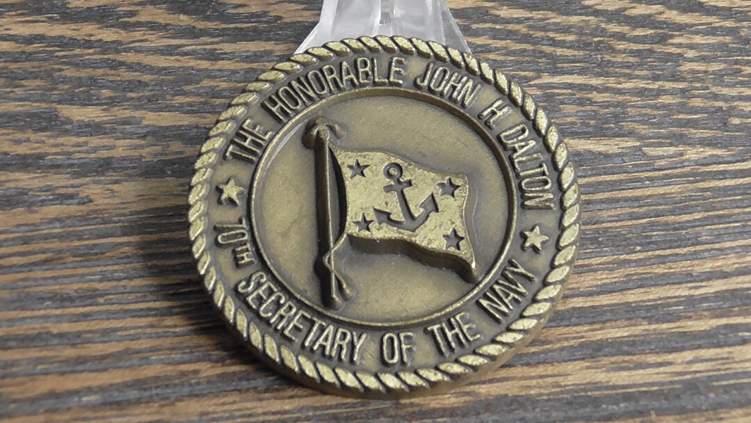 USN SECNAV 70th Secretary of the Navy Honorable John Dalton Challenge ...