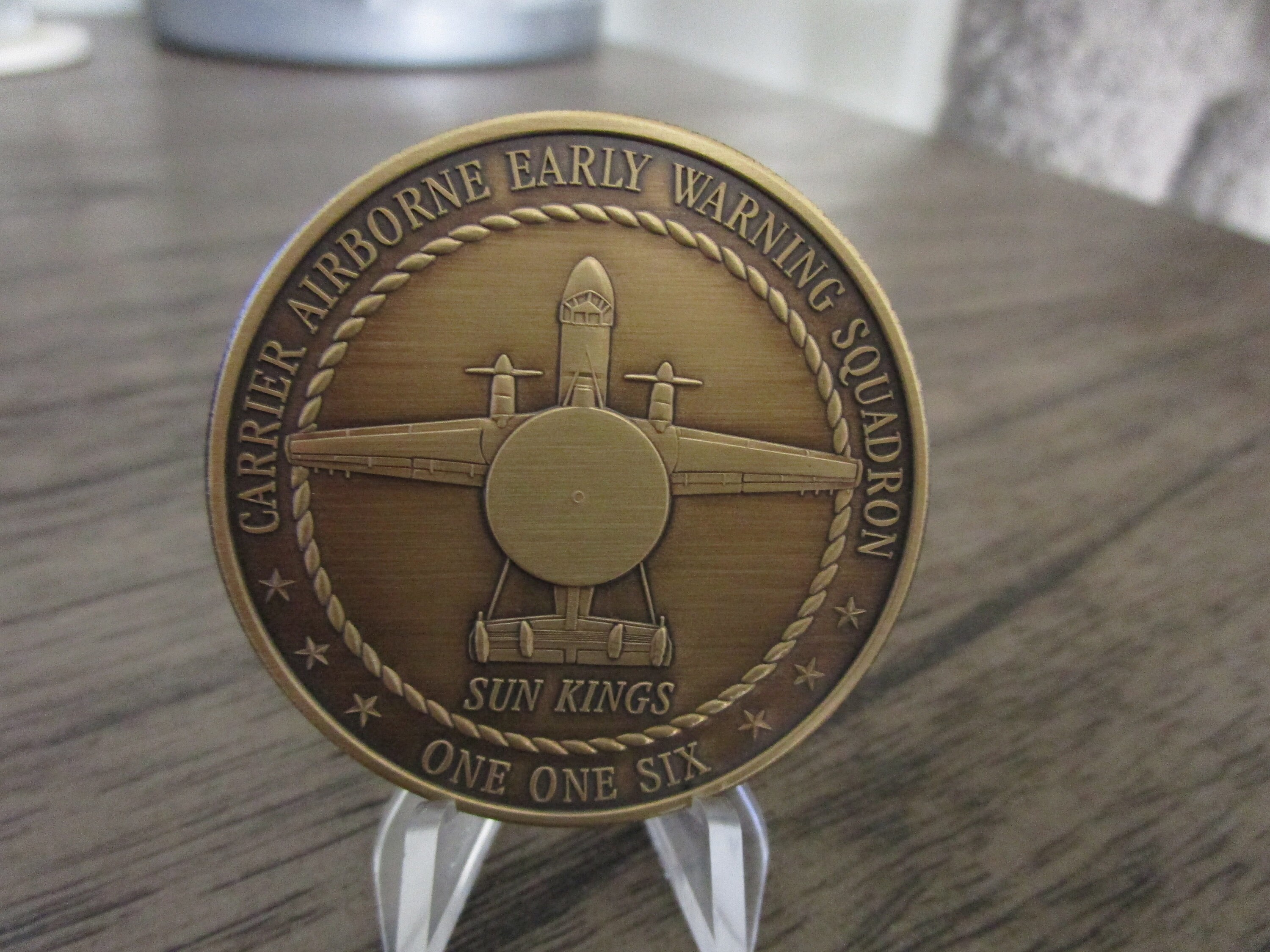 USN Carrier Airborne Early Warning Squadron VAW-116 Challenge Coin ...