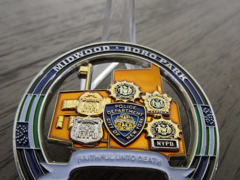 NYPD 66th Precinct Midwood Boro Park Kensington Open Face - Etsy