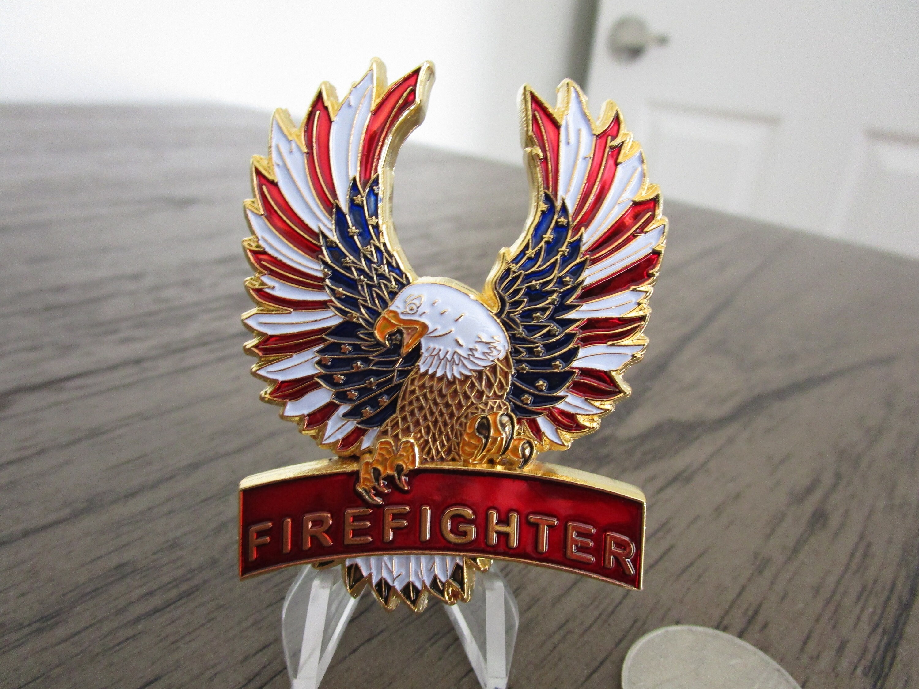 Firefighter American Eagle Thin Red Line First Responders - Etsy