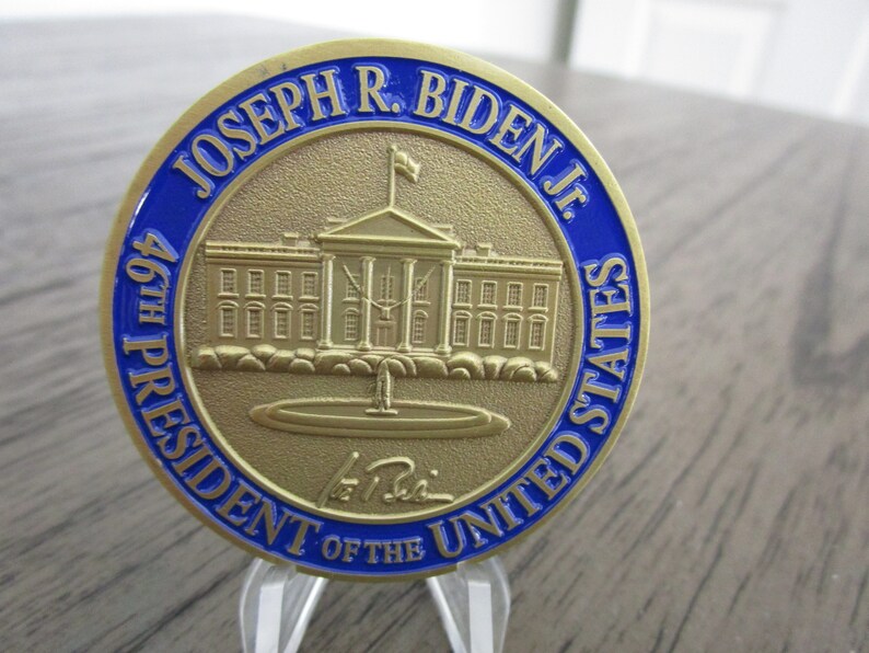 Lot of 2 Challenge Coins POTUS Joe Biden & Vice President - Etsy