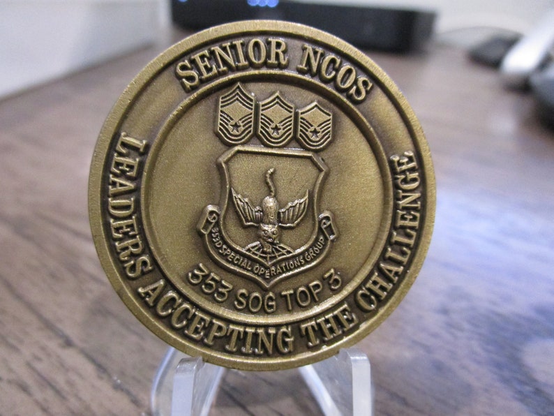 USAF AFSOC Special Operations Command TOP 3 Challenge Coin - Etsy