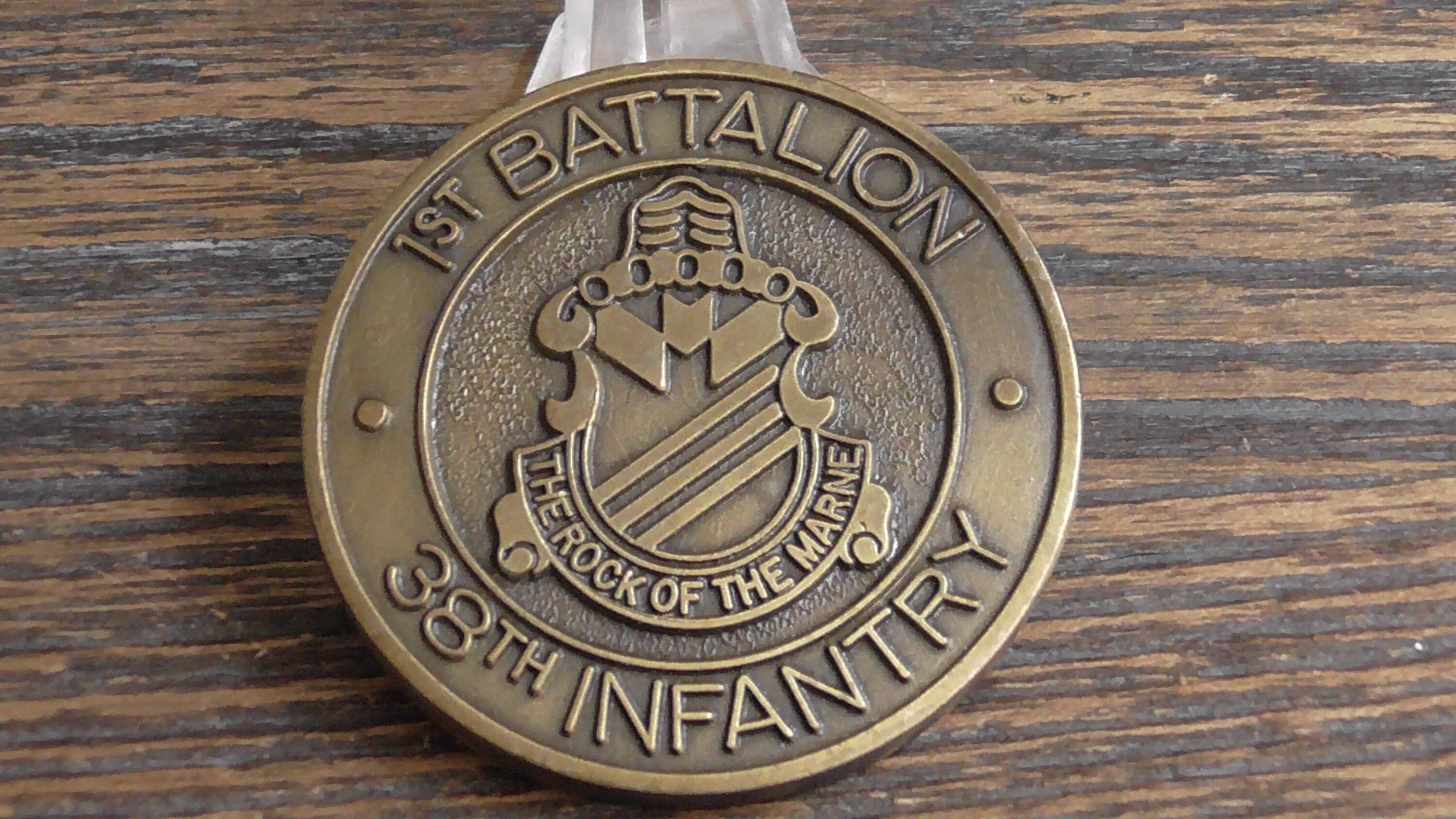 US Army 1st Battalion 38th Infantry Division Challenge Coin #131X - Etsy