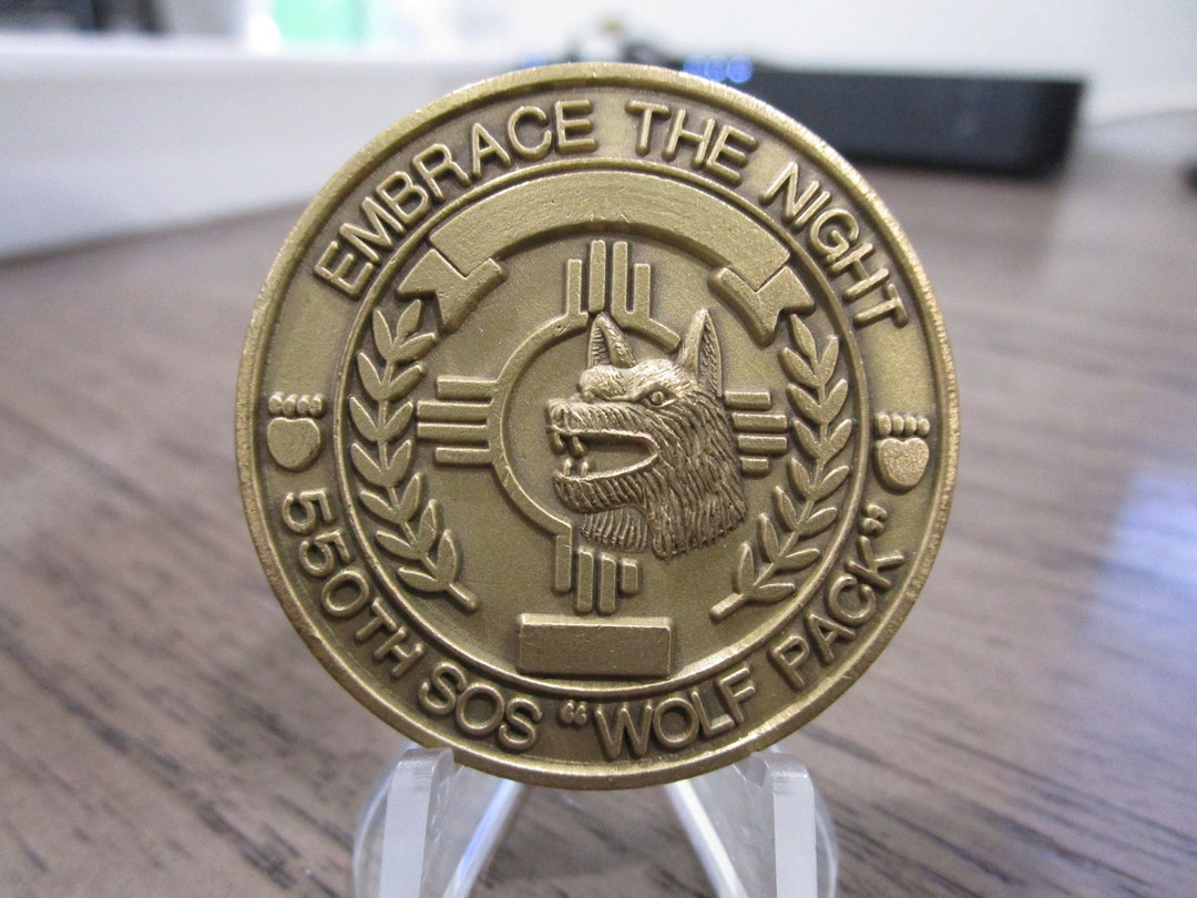 USAF AFSOC 505th SOS Special Operations Combat Talon Challenge Coin ...