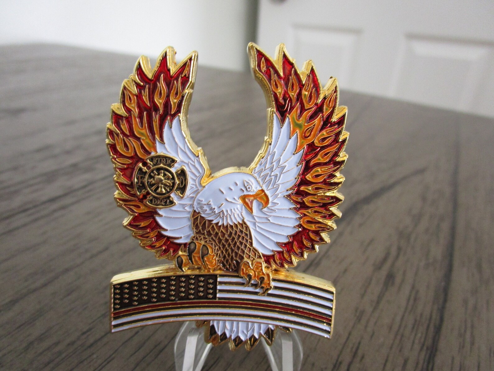 Firefighter American Eagle Thin Red Line First Responders - Etsy