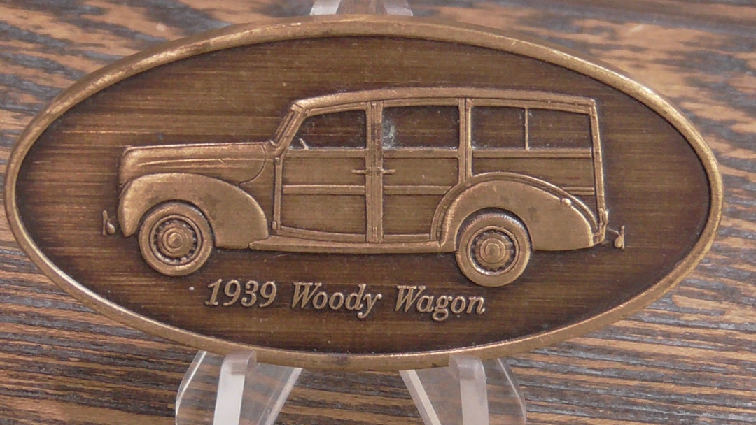 Ford Motor Company 100th Anniversary 1939 Woody Wagon Challenge Coin ...