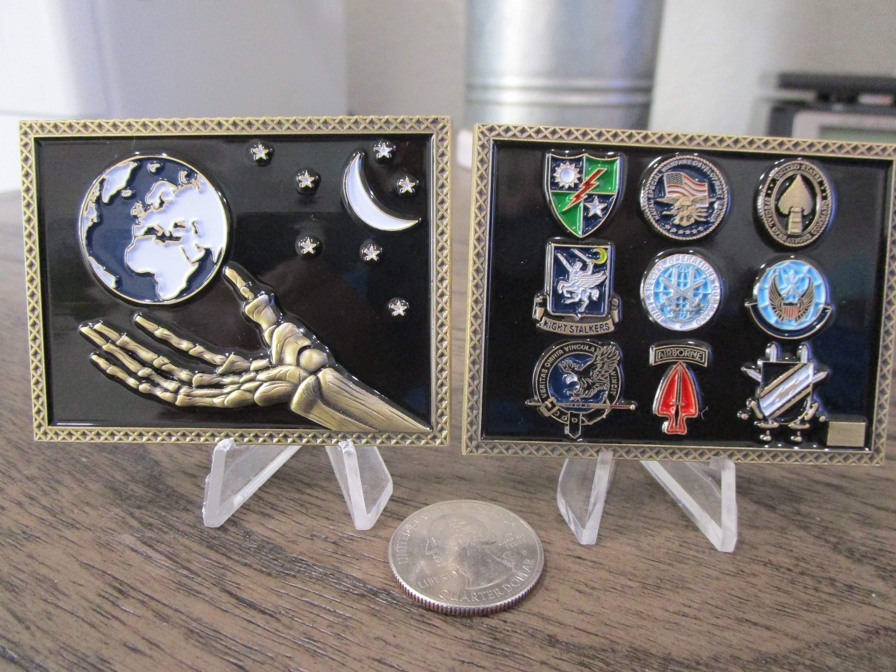 Lot of 7 Special Forces Reaper Skull Challenge Coins JSOC - Etsy Ireland