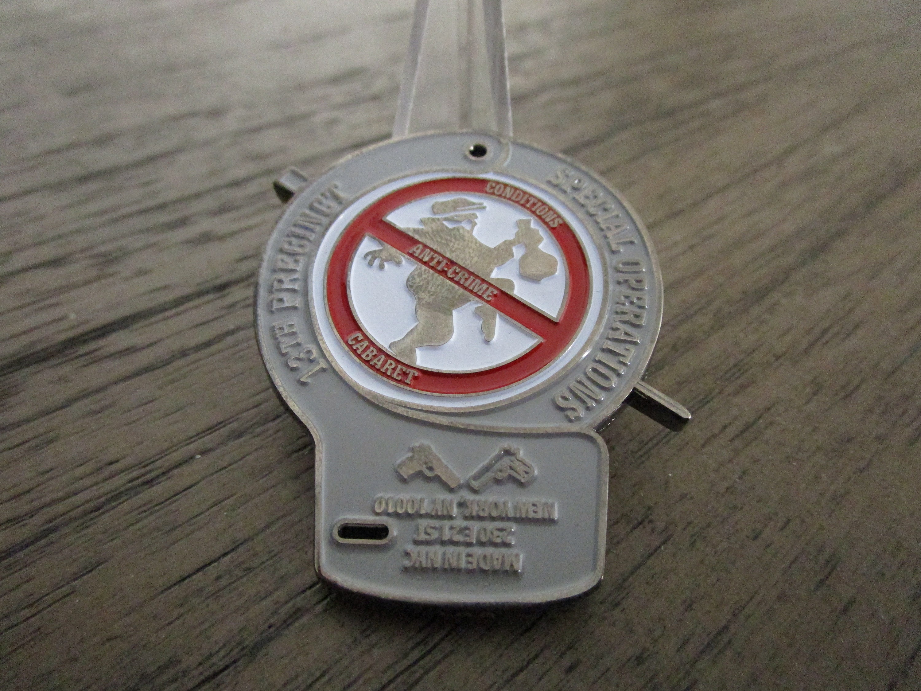 NYPD 13TH Precinct Special Operations Handcuff Challenge Coin | Etsy