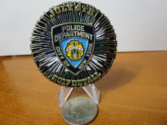 NYPD 108th Precinct 2017 July 4th Detail New York Police | Etsy