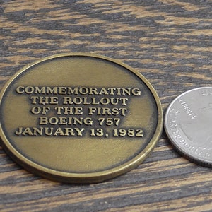 Boeing Commemorating the First 757 Rollout January 13th 1982 Challenge ...