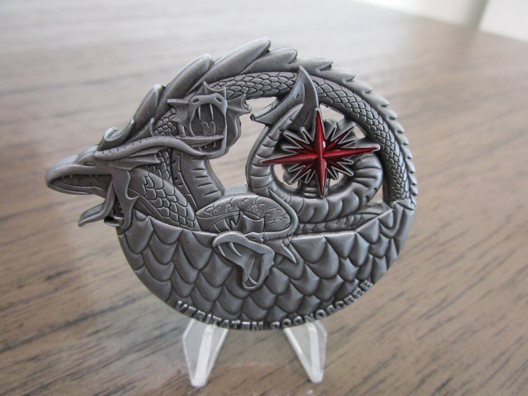 Covert Operations CIA Black OPS SIGINT Bad Moon Challenge Coin - Etsy