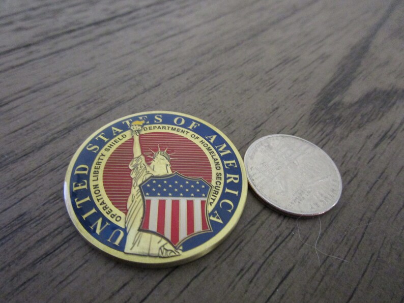 US CBP Customs and Border Protection Liberty Shield Challenge - Etsy