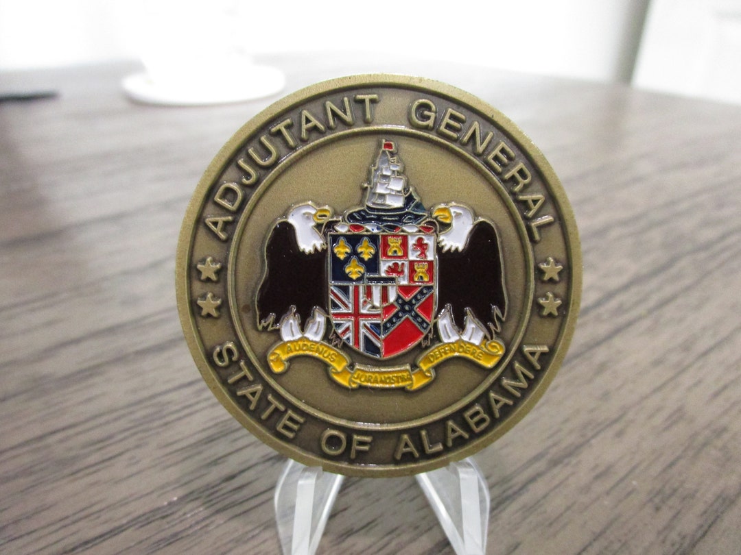 State of Alabama Adjutant General AGAUS MG Willie Alexander Challenge ...