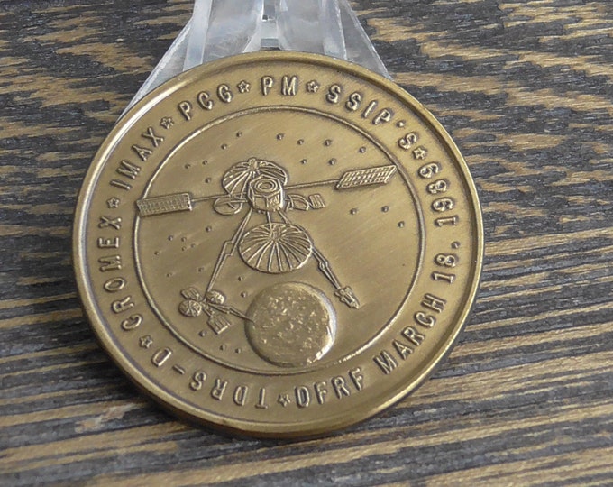 Vintage NASA STS 29 Discovery DFRF March 18 1989 Coin #484S - Etsy