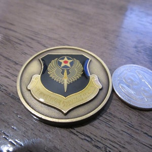 USAF AFSOC Special Operations Command Civil Engineer Challenge Coin ...