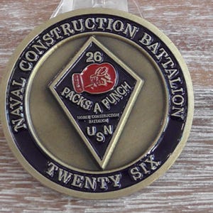 US Naval Mobile Construction Battalion Twenty One Plankowner ...