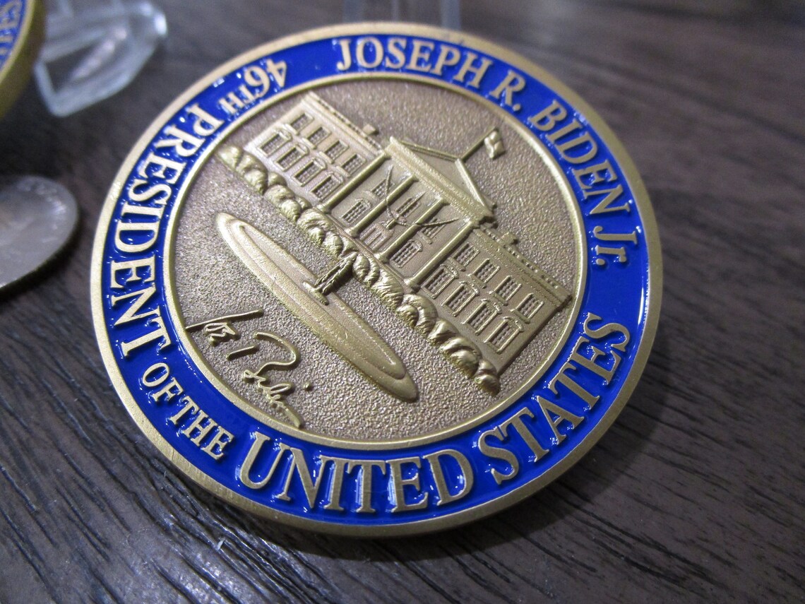 President Joe Biden 46th POTUS Joseph R. Biden Challenge Coin - Etsy