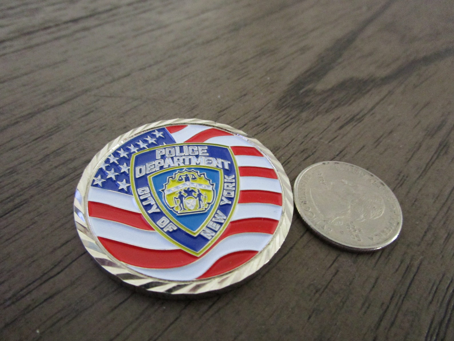 NYPD New York Police Auto Pound Property Clerk Division Challenge Coin ...
