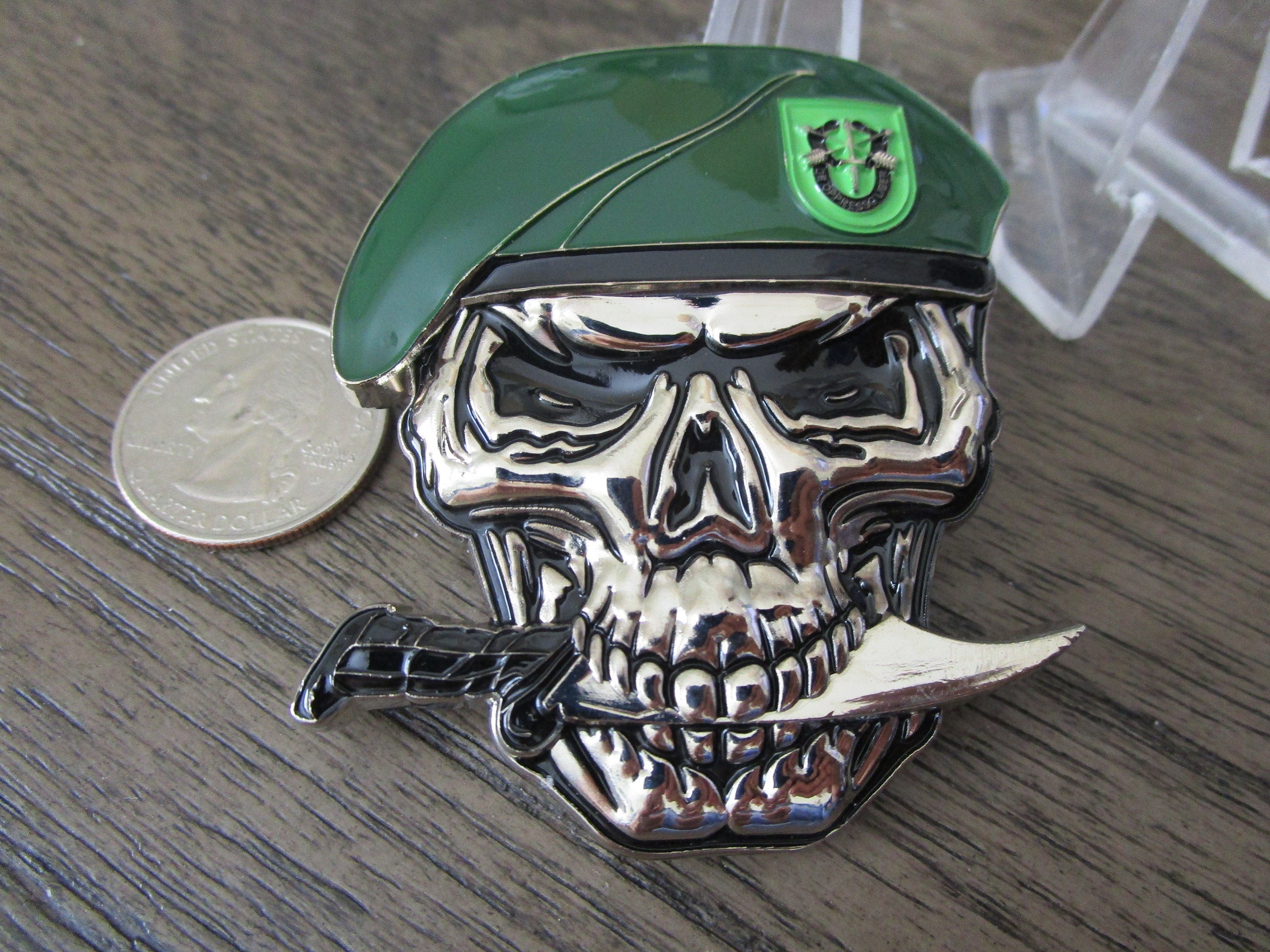 US Army 10th SFG(A) Special Forces Group Green Berets Creed Reapers ...
