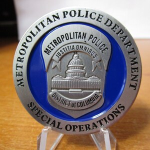 Metropolitan Police District of Columbia Special Operations - Etsy