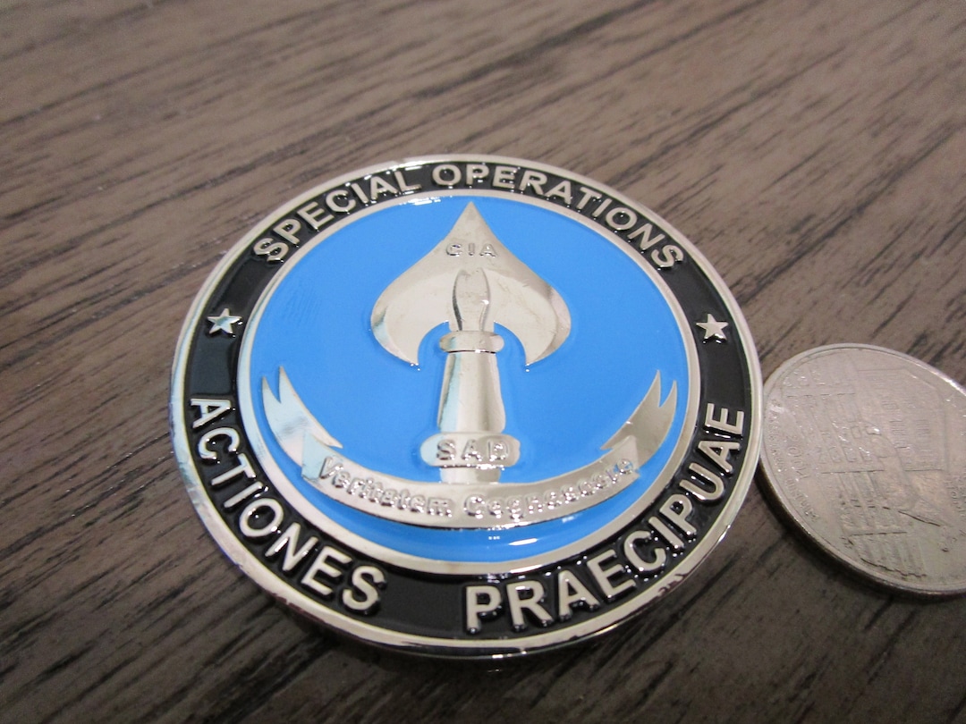 Special Operations Division CIA SAD Navy Seal Team VI Challenge Coin - Etsy