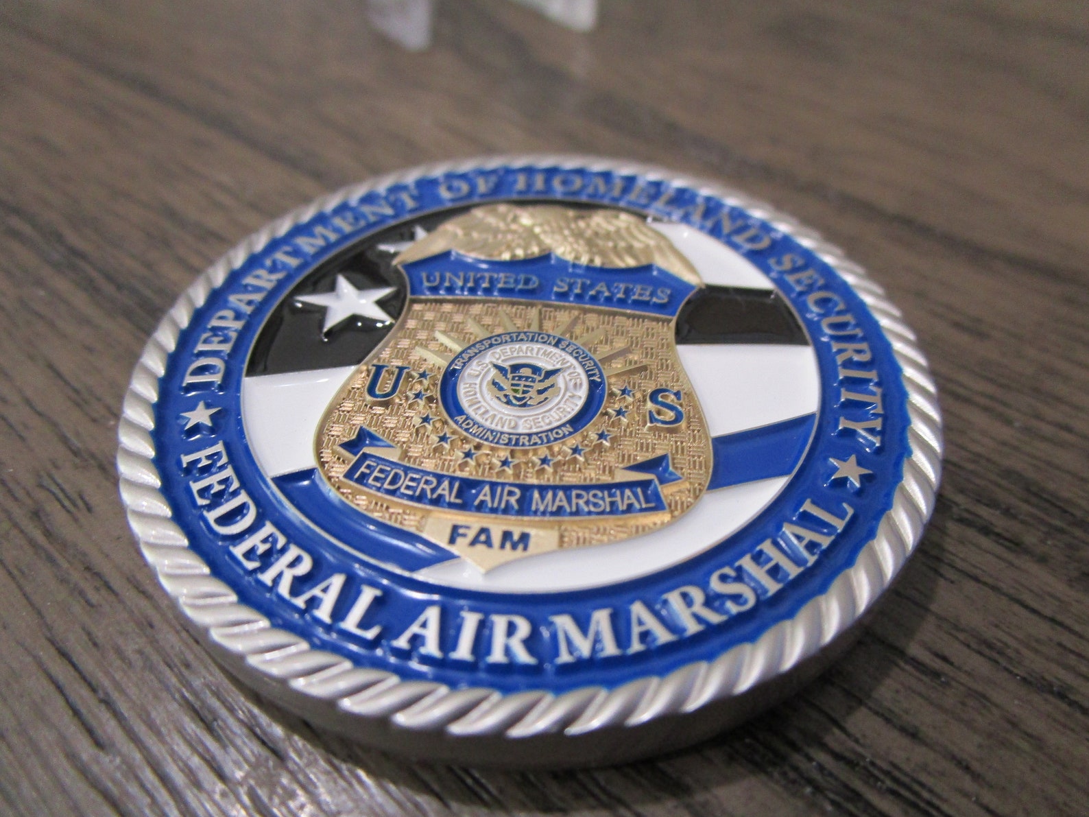 Federal Air Marshal Service FAM FAMS Challenge Coin - Etsy