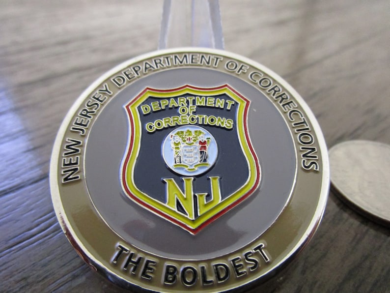 New Jersey Department of Corrections NJ Challenge Coin - Etsy
