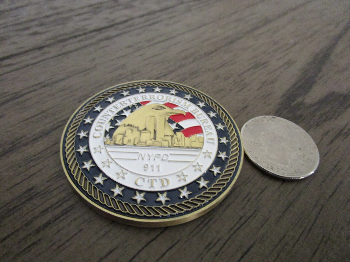 NYPD Counterterrorism Bureau JTTF CTD New York Police - Etsy