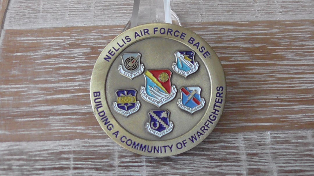USAF Nellis AFB NV Air Force Ball Las Vegas 2004 Challenge Coin #E52 - Etsy
