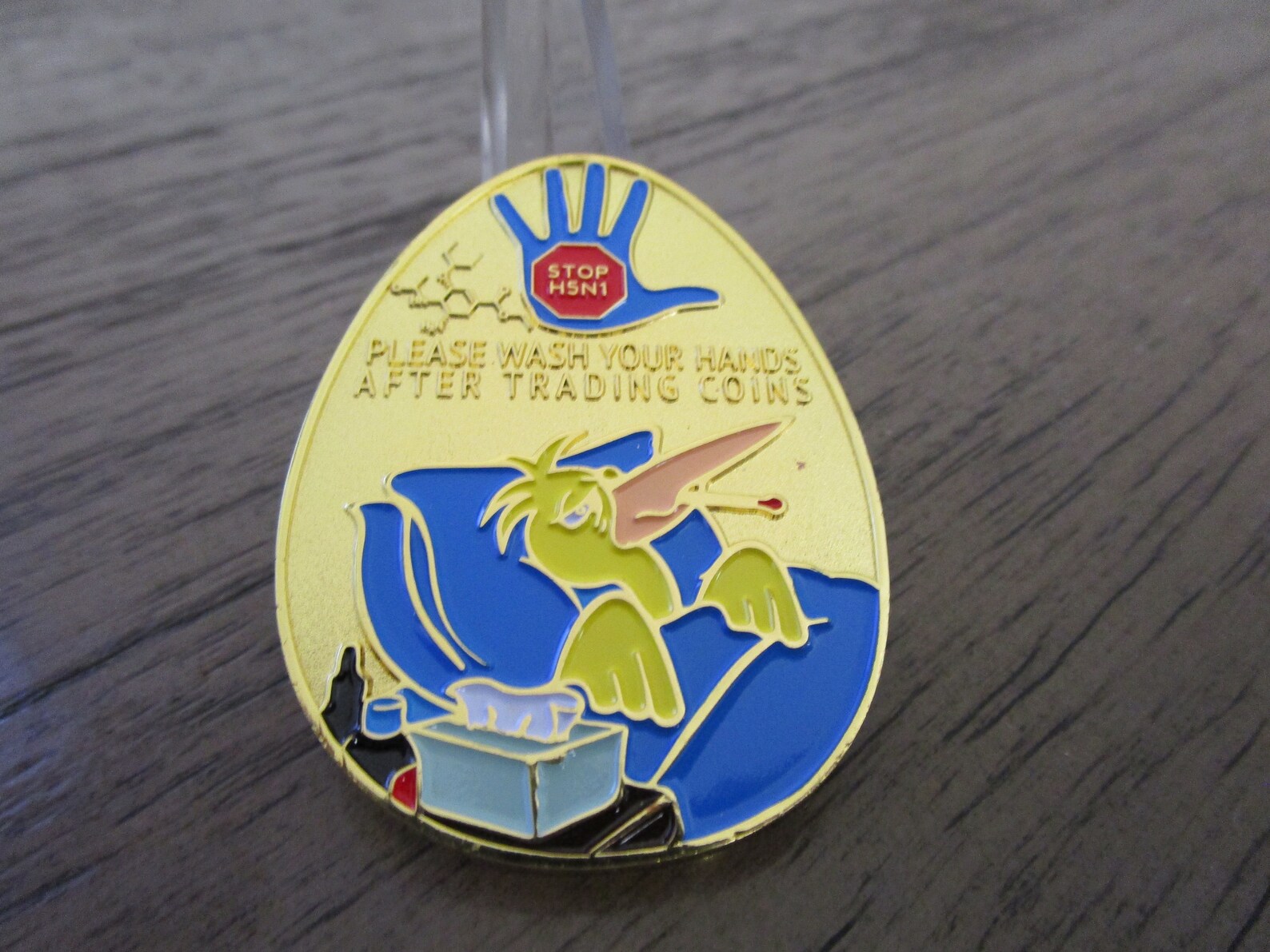 NYPD City of New York Avian Flu Task Force Gold Version - Etsy