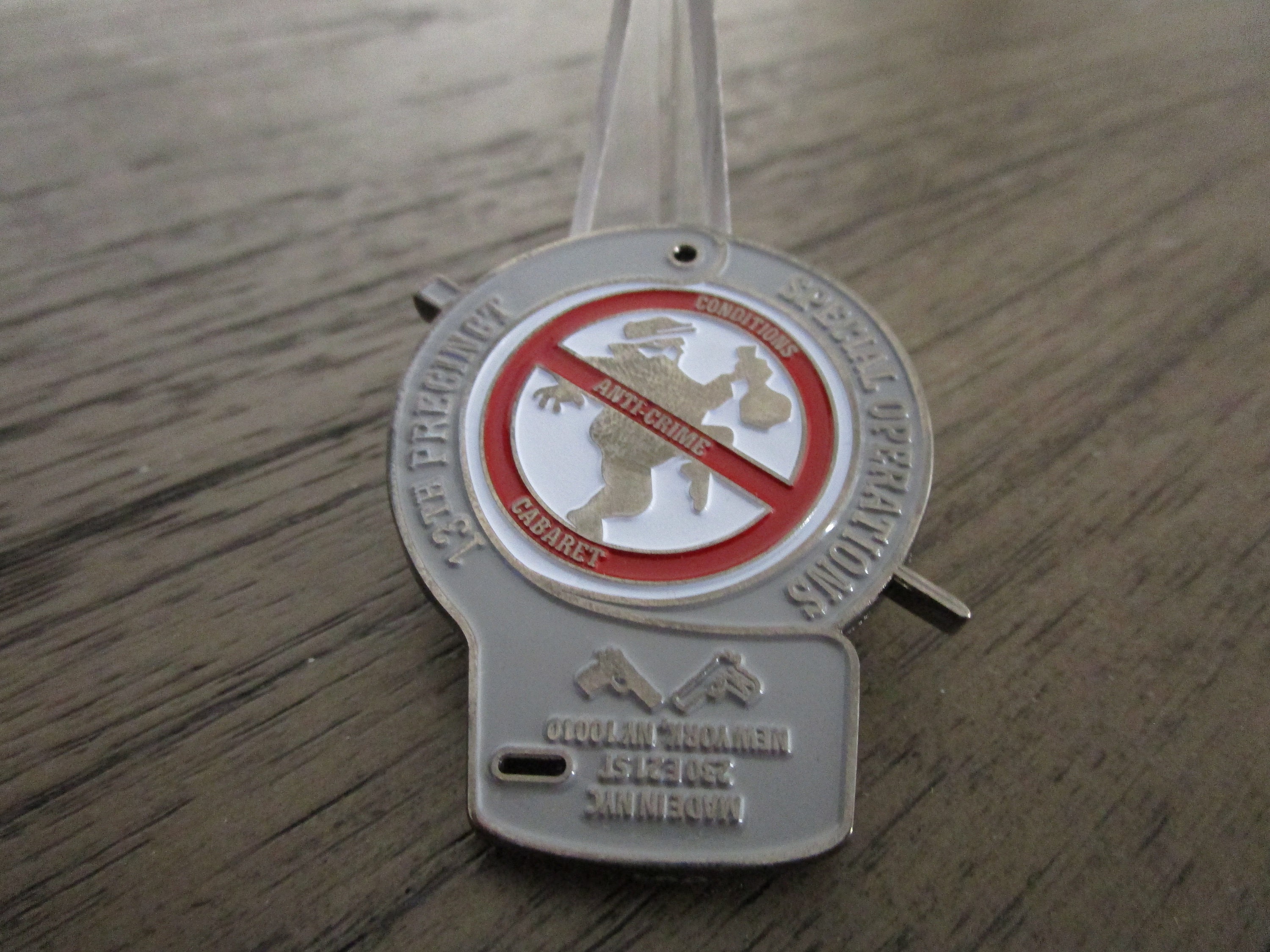 NYPD 13TH Precinct Special Operations Handcuff Challenge Coin | Etsy