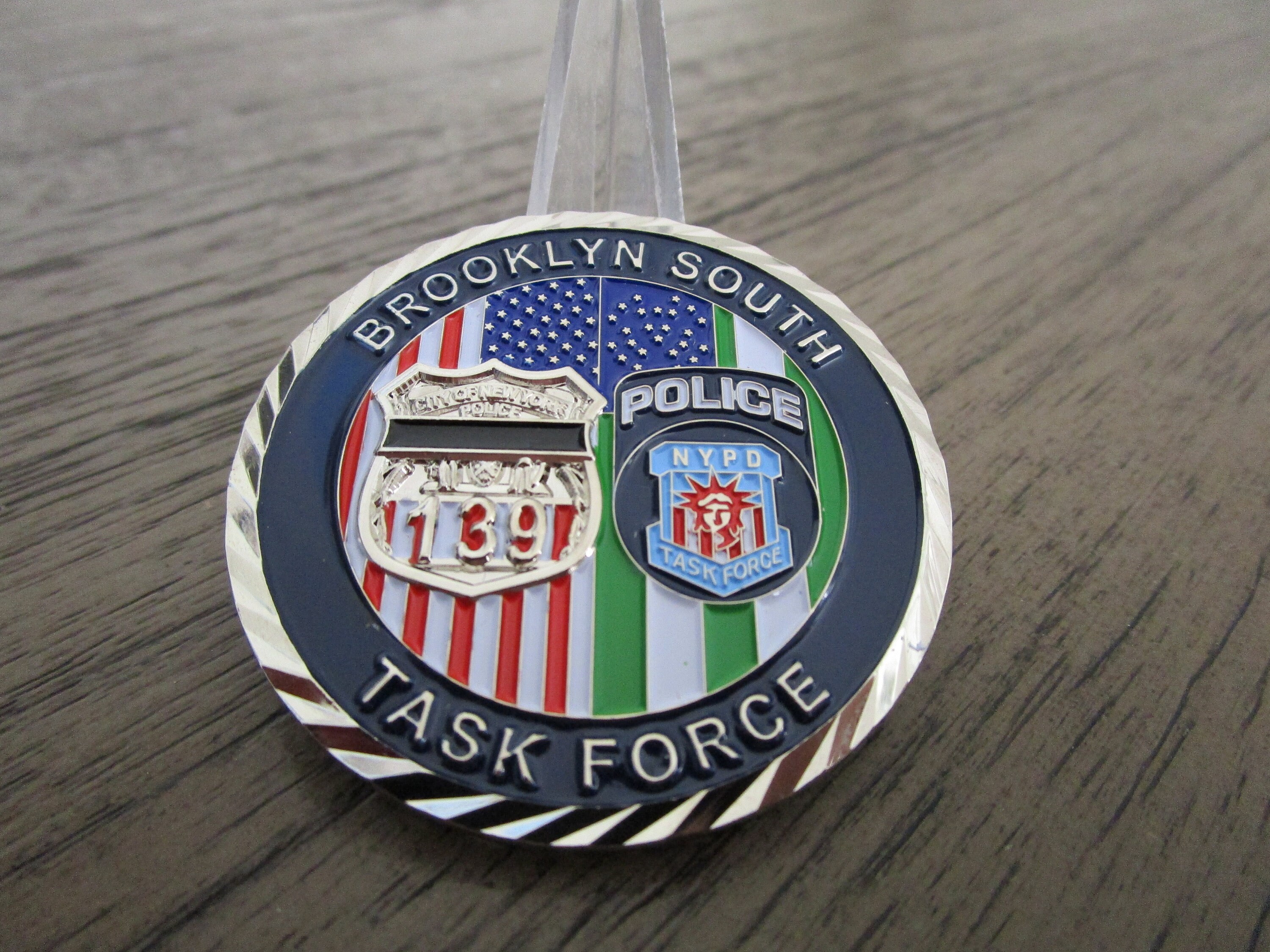 NYPD Brooklyn South EOW Gone but Not Forgotten Challenge Coin | Etsy