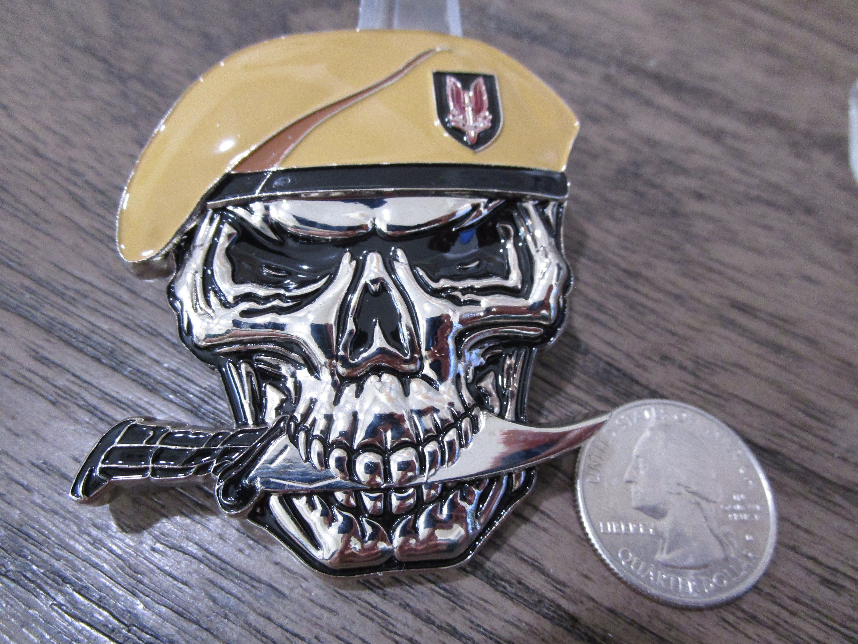 British Special Air Service SAS Army Special Forces Skull Challenge ...