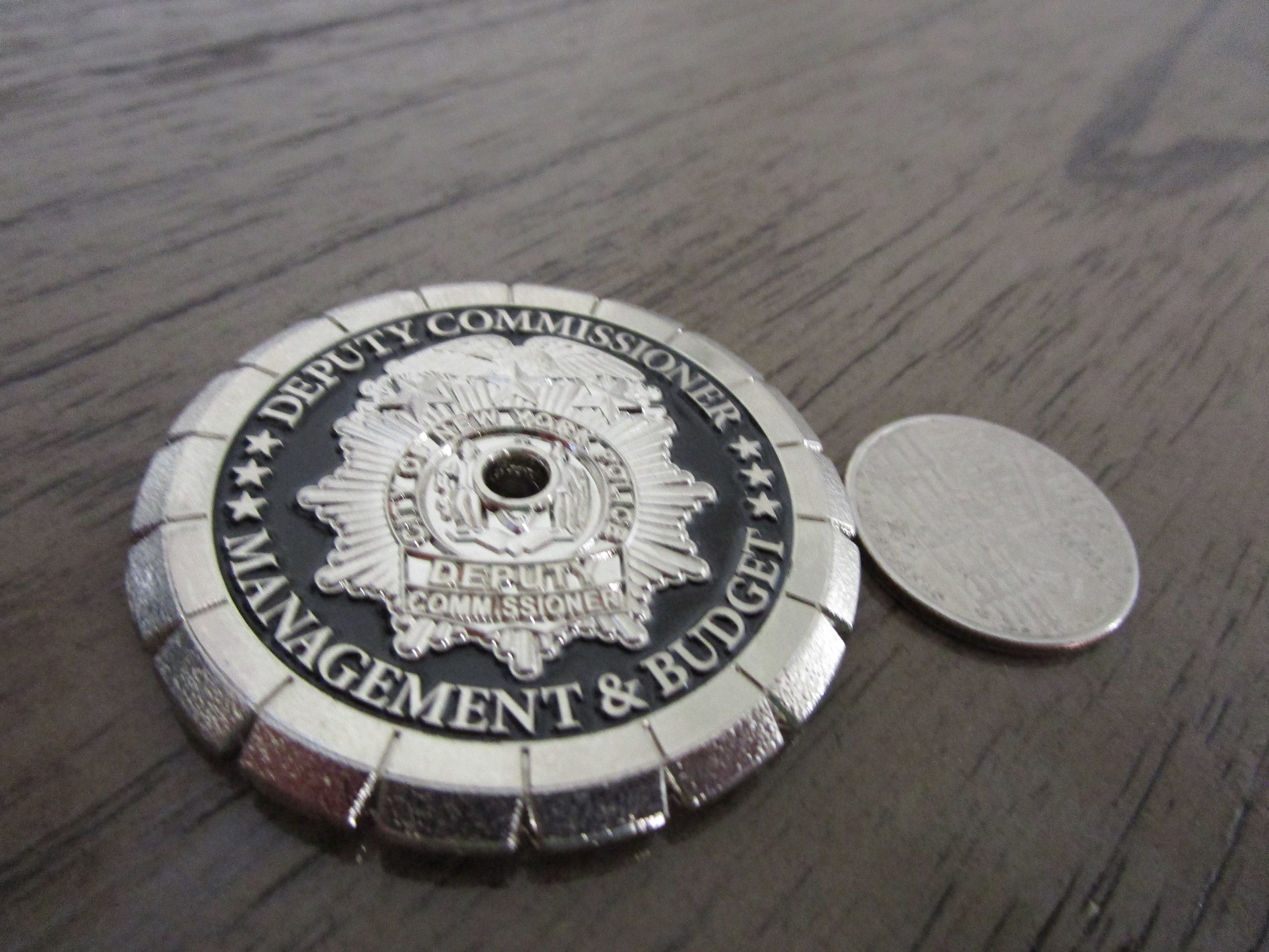 NYPD Building Maintenance Section Deputy Commissioner Police | Etsy