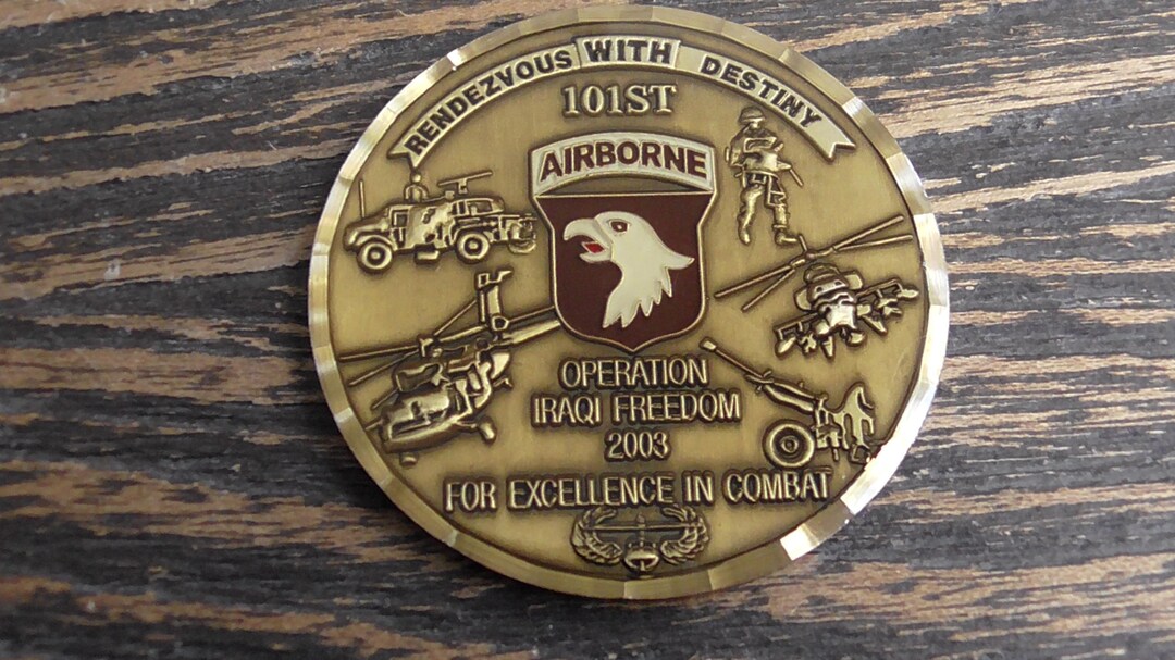 US Army 101st Airborne Division OIF Operation Iraqi Freedom 2003 ...