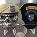 Lot of 6 Special Forces Reaper Skull Challenge Coins Army Ranger PJ CCT ...