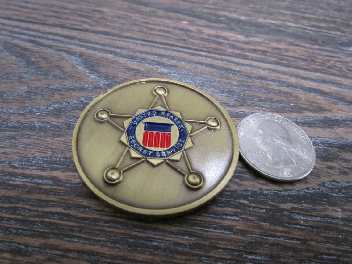 USSS US Secret Service Chicago Field Office Challenge Coin | Etsy