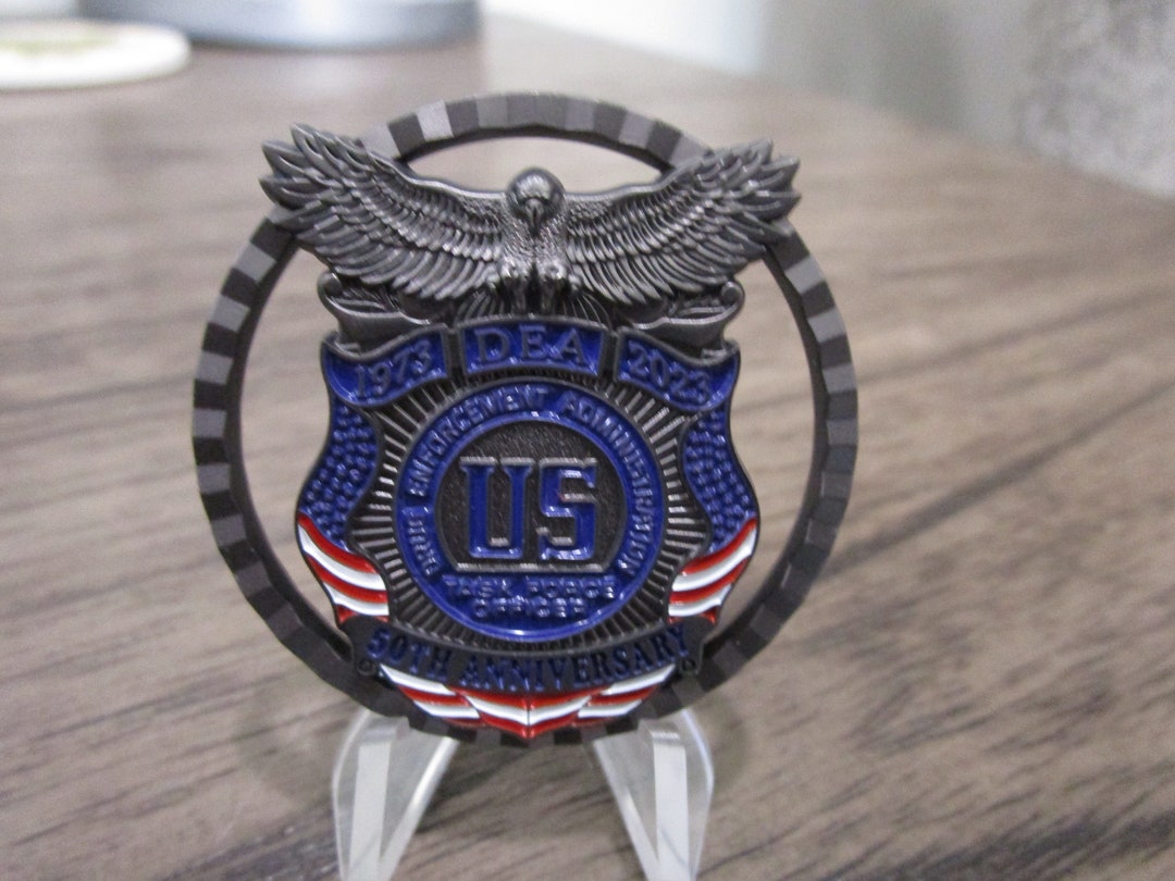 DEA Drug Enforcement Administration 50th Anniversary Stealth Version ...