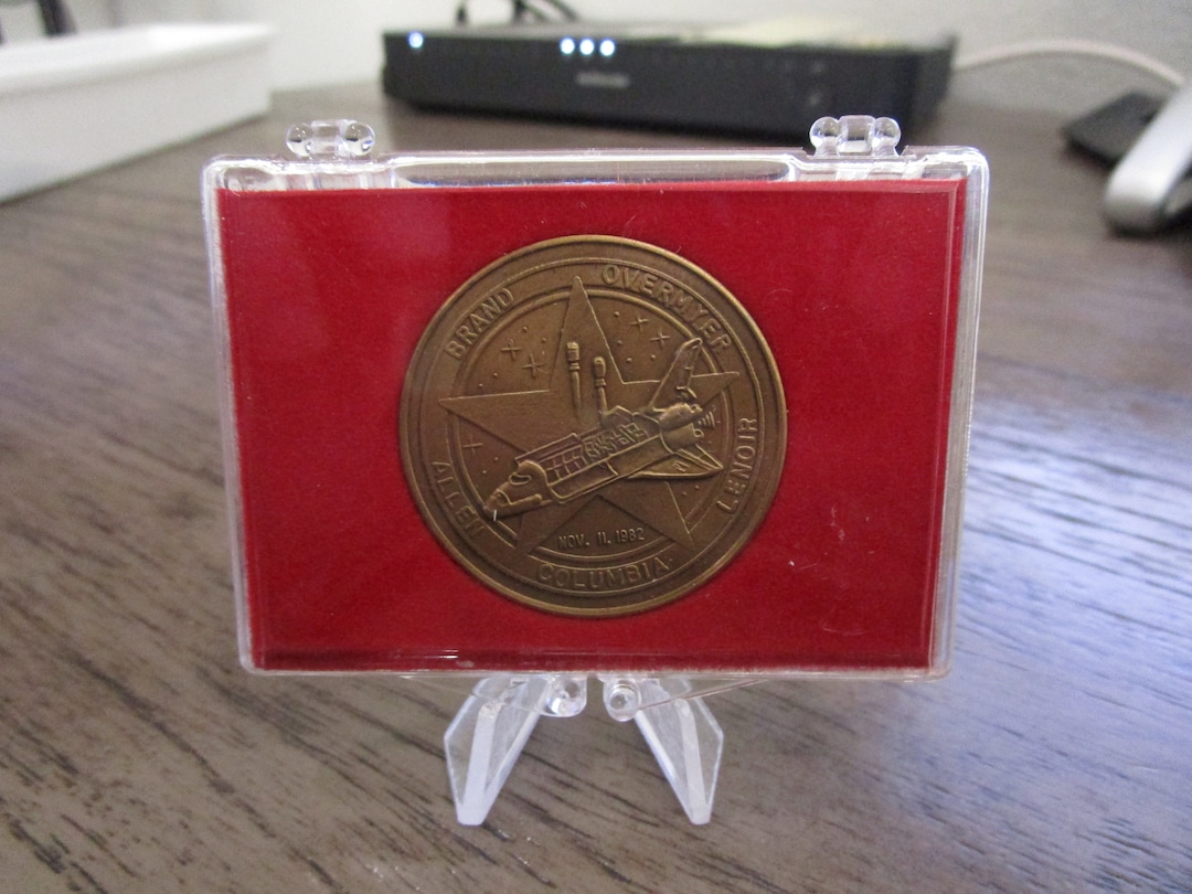 NASA STS-5 Landing DFRF Space Shuttle Columbia November 11 1982 Coin ...