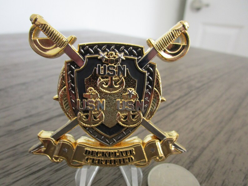 USN Navy Chief Goat CPO Challenge Coin - Etsy