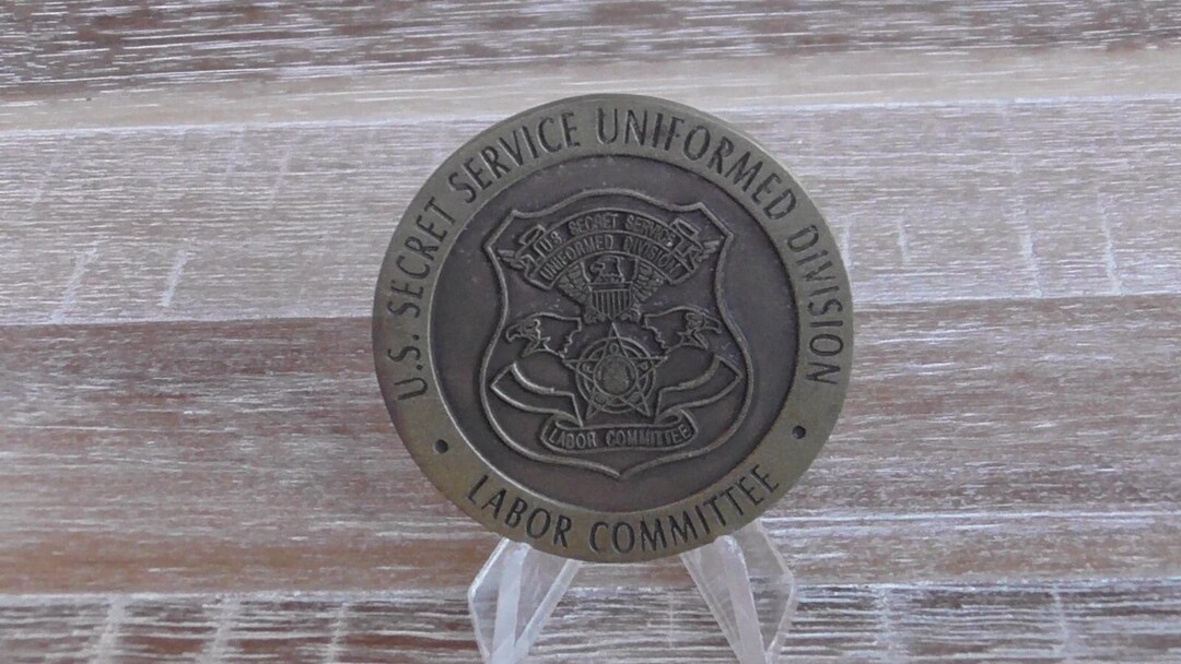 USSS Uniformed Division Labor Committee Challenge Coin #384Y - Etsy