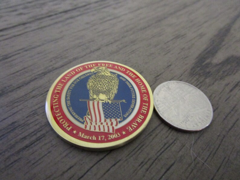 US CBP Customs and Border Protection Liberty Shield Challenge - Etsy