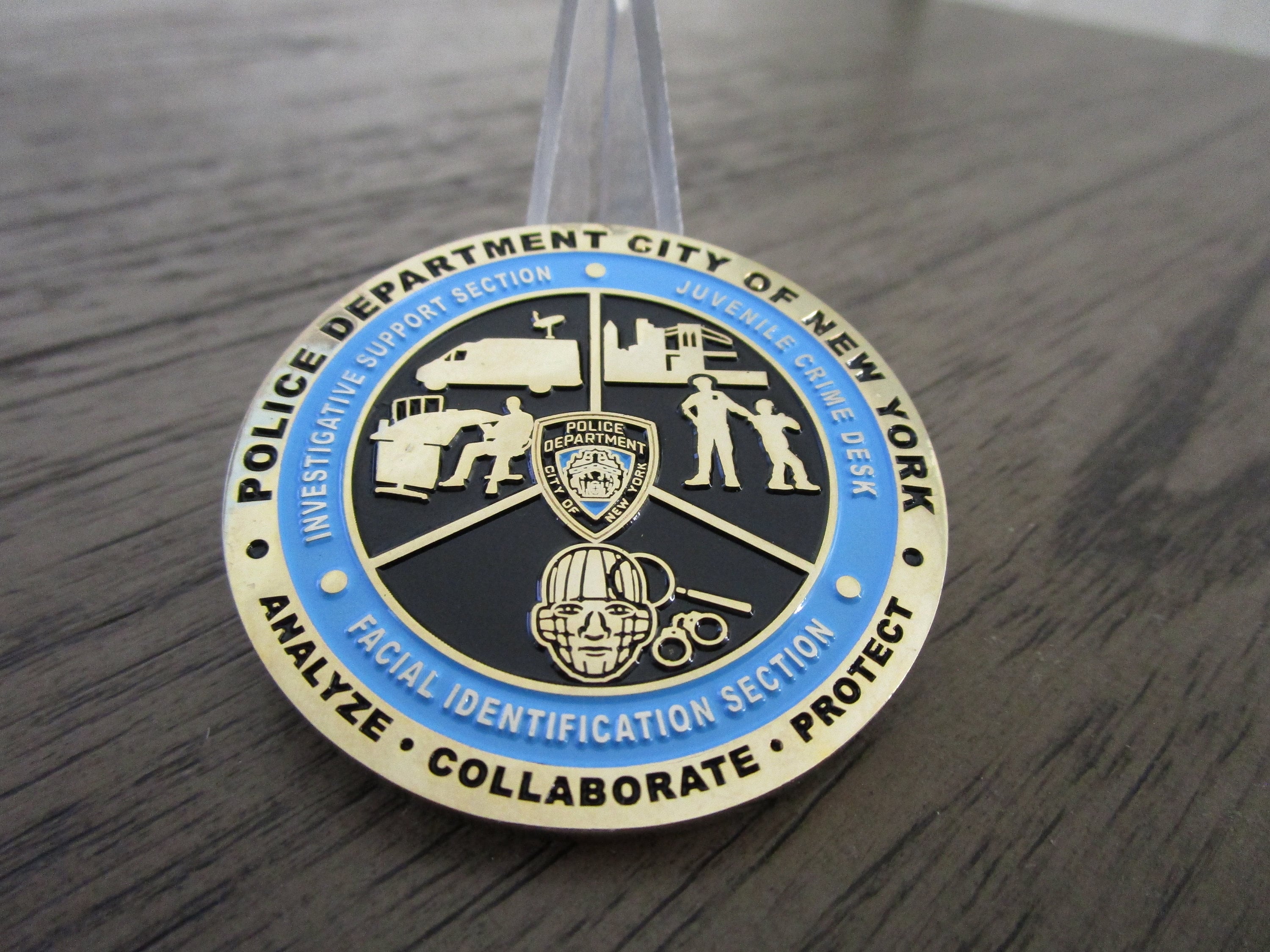 Art & Collectibles Memorabilia NYPD OCCB Training Unit Brooklyn Army ...