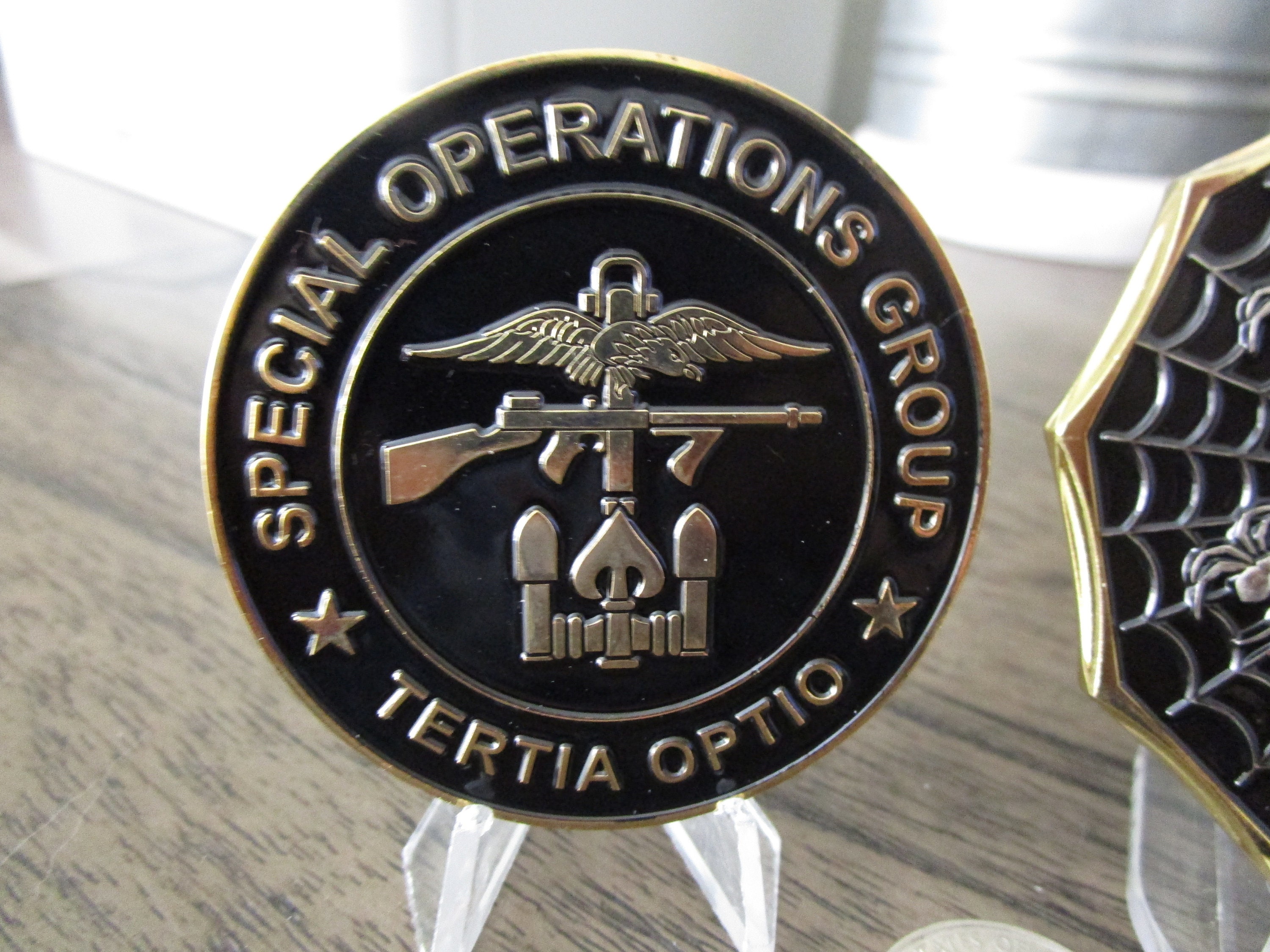 Lot van 2 CIA Challenge Coins Central Intelligence Agency - Etsy Nederland