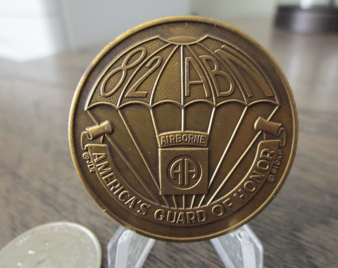 Vintage US Army 82nd Airborne Division Makers Mark 81 DKP Challenge ...