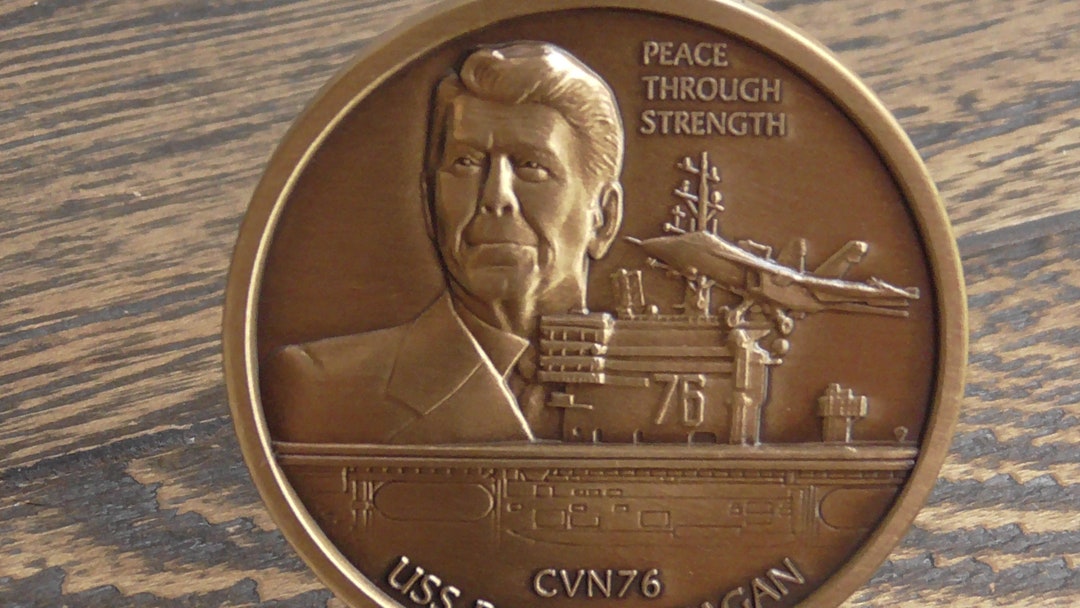 United States Navy USS Ronald Reagan CVN 76 Chiefs Mess CPO Challenge ...