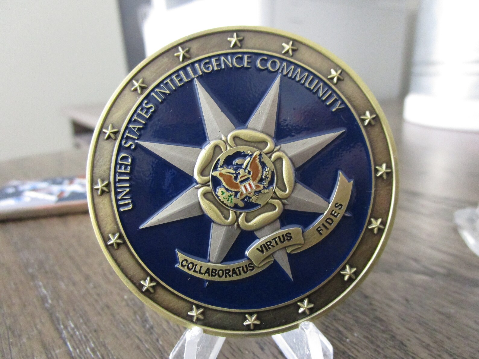 Lot of 2 Challenge Coins IC NSA / Five Eyes & Intelligence - Etsy