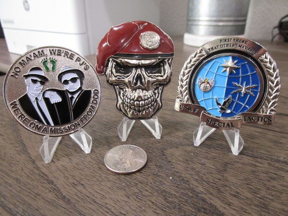 3 AFSOC Challenge Coins United States Air Force Pararescue | Etsy