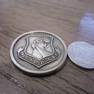 USAF AFSOC 919th Special Operations Wing TOP 3 Challenge Coin 843R - Etsy