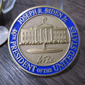 President Joe Biden 46th POTUS Joseph R. Biden Challenge Coin - Etsy
